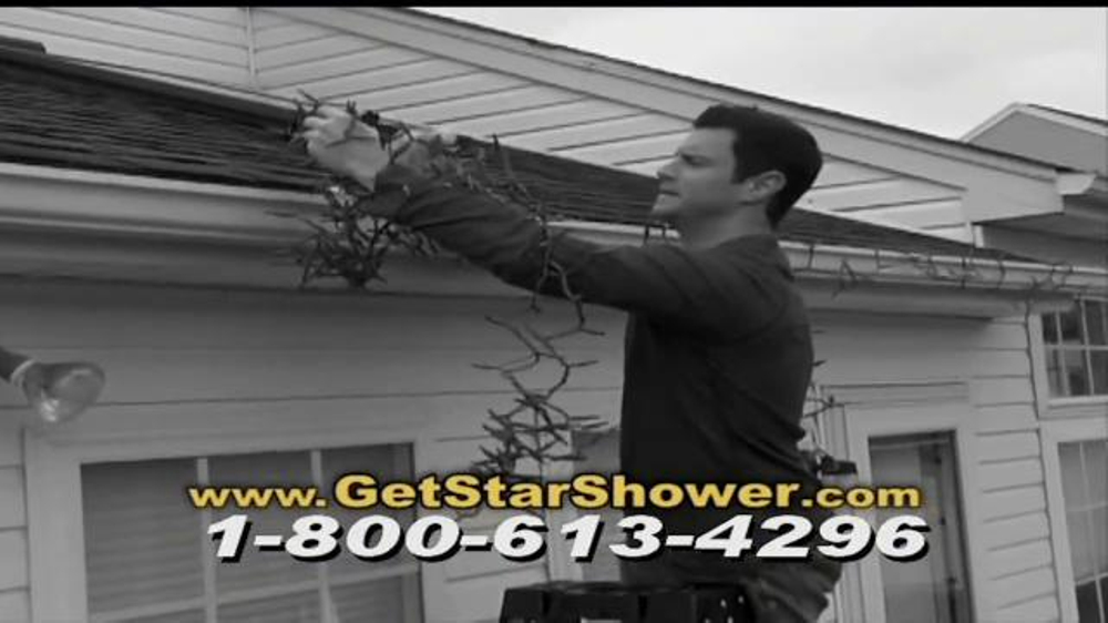 Star Shower Laser Light TV Commercial, 'Christmas Lights' - iSpot.tv