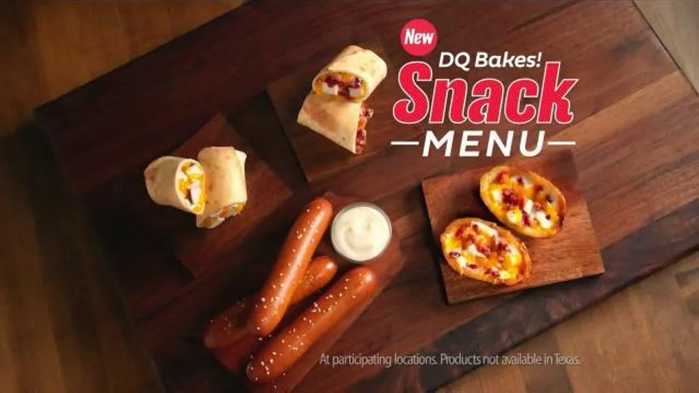 Dairy Queen Bakes! Snack Menu TV Commercial, 'Oven Hot Snacks' - iSpot.tv