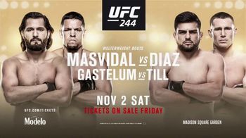 UFC 244 TV Spot Masvidal vs. Diaz iSpot.tv