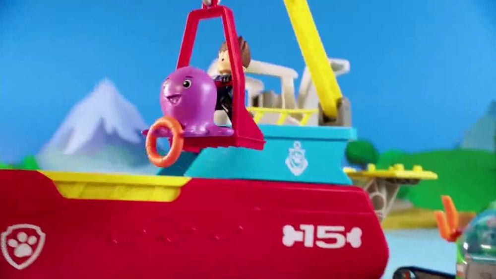 PAW Patrol Sea Patroller TV Commercial, 'Octopus Rescue' - iSpot.tv