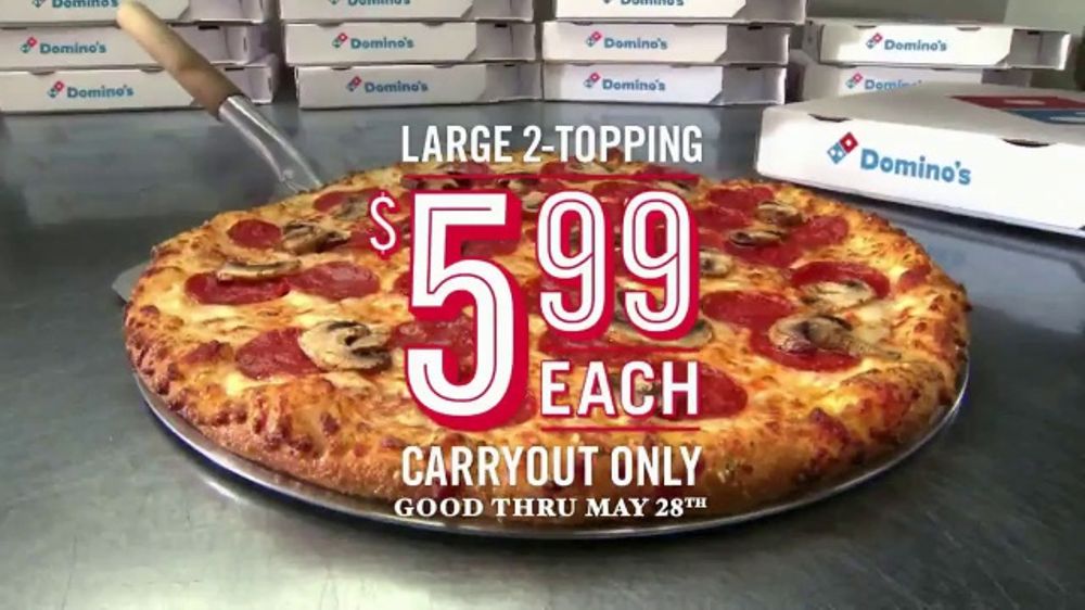 Domino's Large Two-Topping Pizza TV Commercial, 'Ludicrous Speed ...
