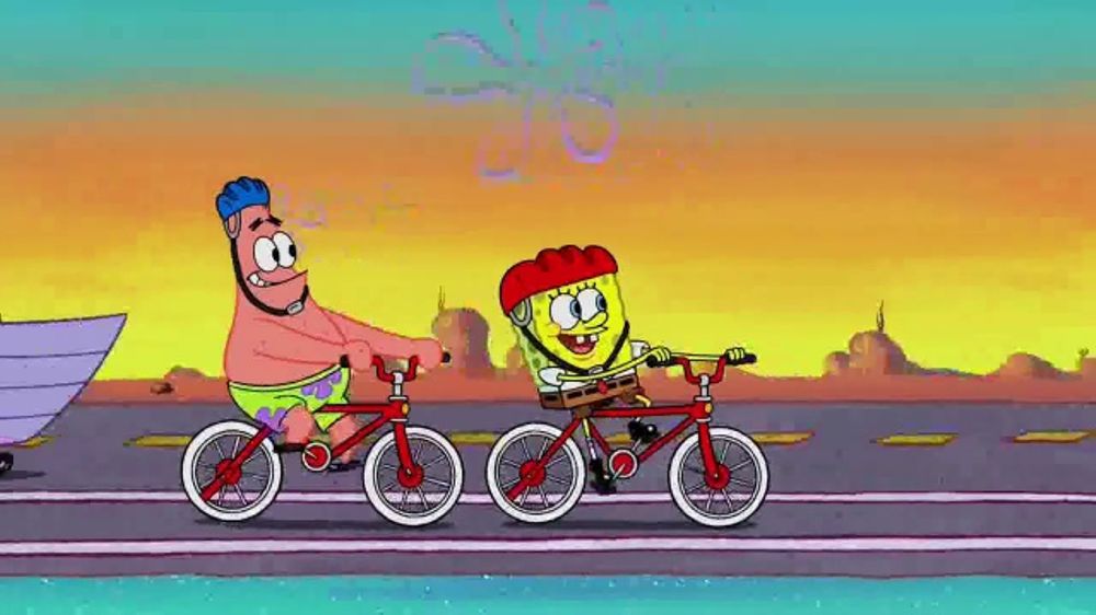 Nationwide Insurance TV Commercial, 'SpongeBob Teaches Patrick Bike ...
